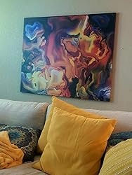 Amazon.com: DECORARTS - Abstract Art(Inner Melody series), Giclee Prints abstract modern canvas ...