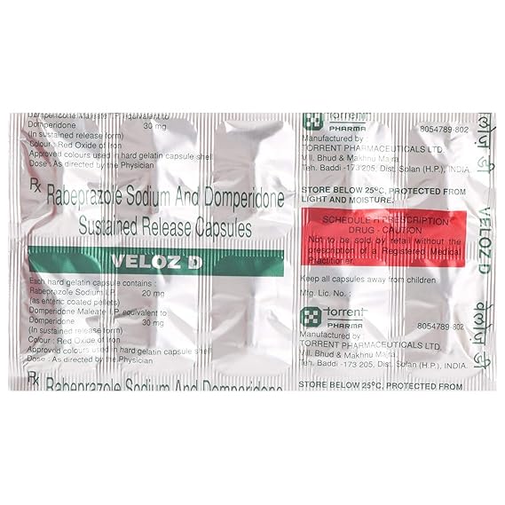 Veloz D - Strip of 10 Capsules : Amazon.in: Health & Personal Care