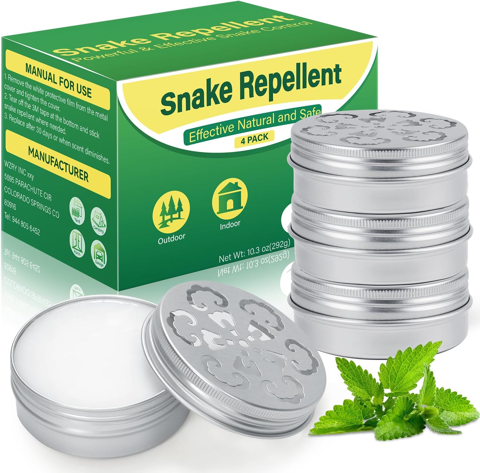 Amazon.com: Nature’s MACE Snake Repellent, Snake Repellent for Yard ...