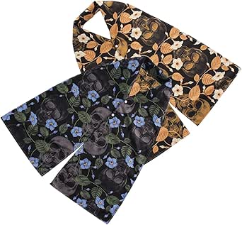 minkissy 2pcs Washable Eating Scarf Adult Bibs Dribble Bibs for Seniors ...