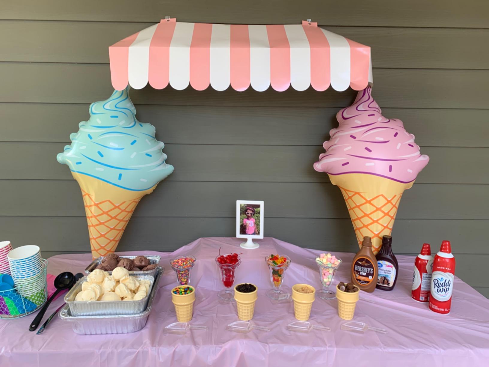 Amazon.com: Inflatable Ice Cream Cones - (Pack of 3) 36 inch Inflatable ...