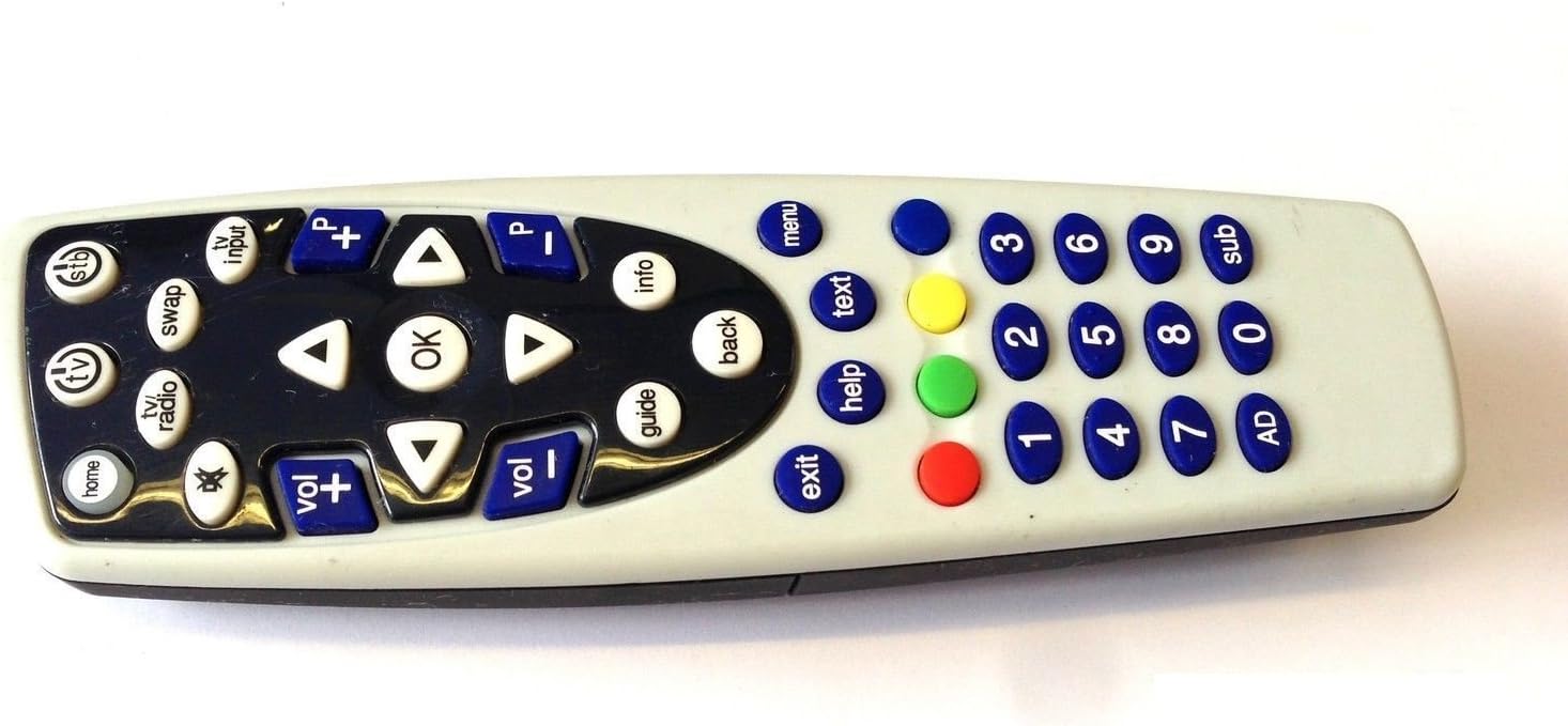 TVONICS MDR252 FREEVIEW TV DTV REMOTE CONTROL: Amazon.co.uk ...