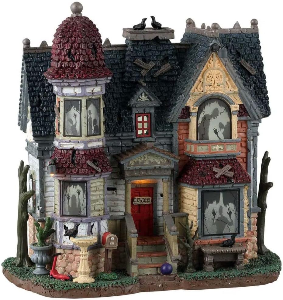 Amazon.com: Lemax Village Collection - Spooky Town The House of Shadows ...