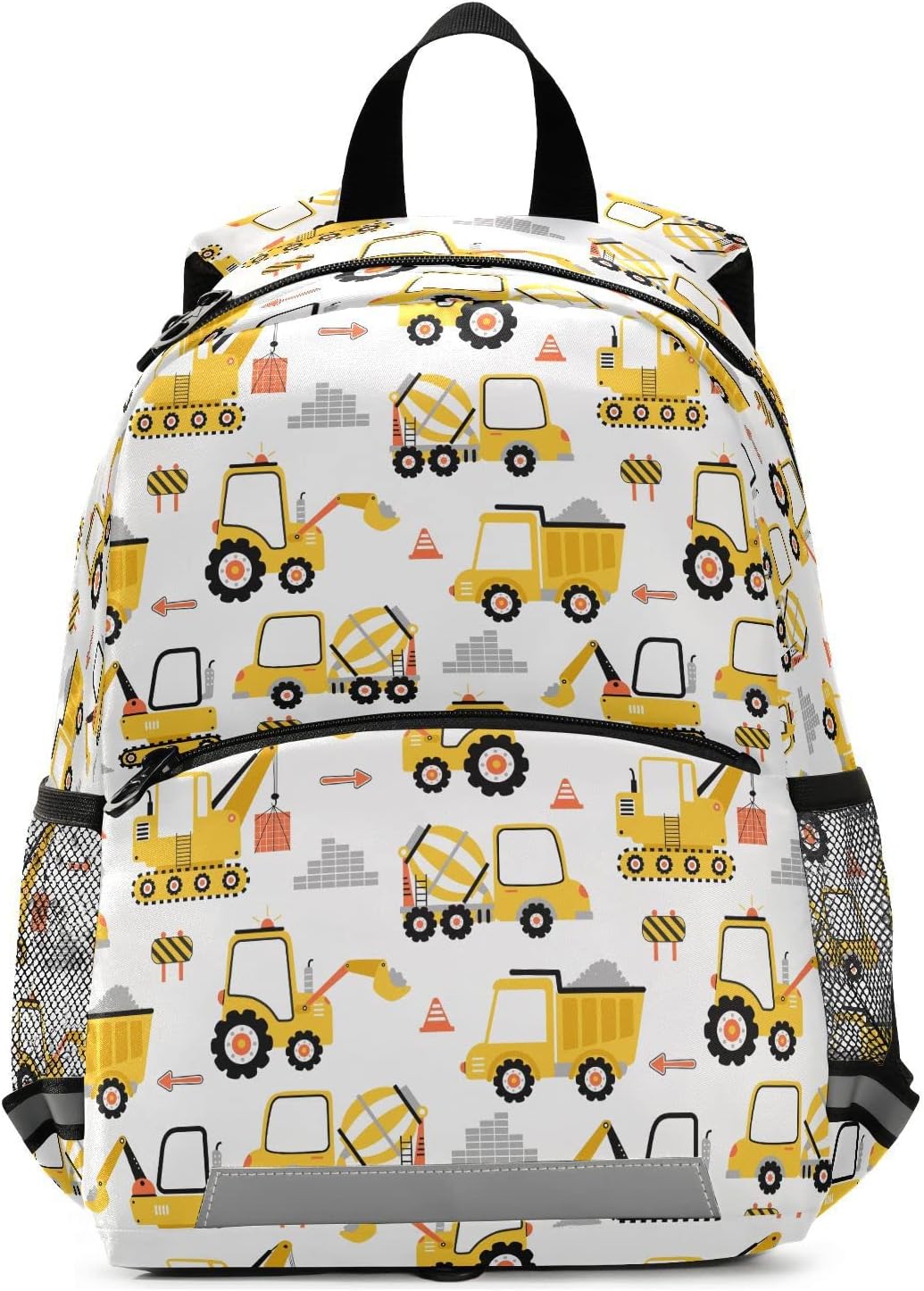 Amazon.com | IRIHISKY Toddler Backpack Boys Truck Excavation Yellow ...