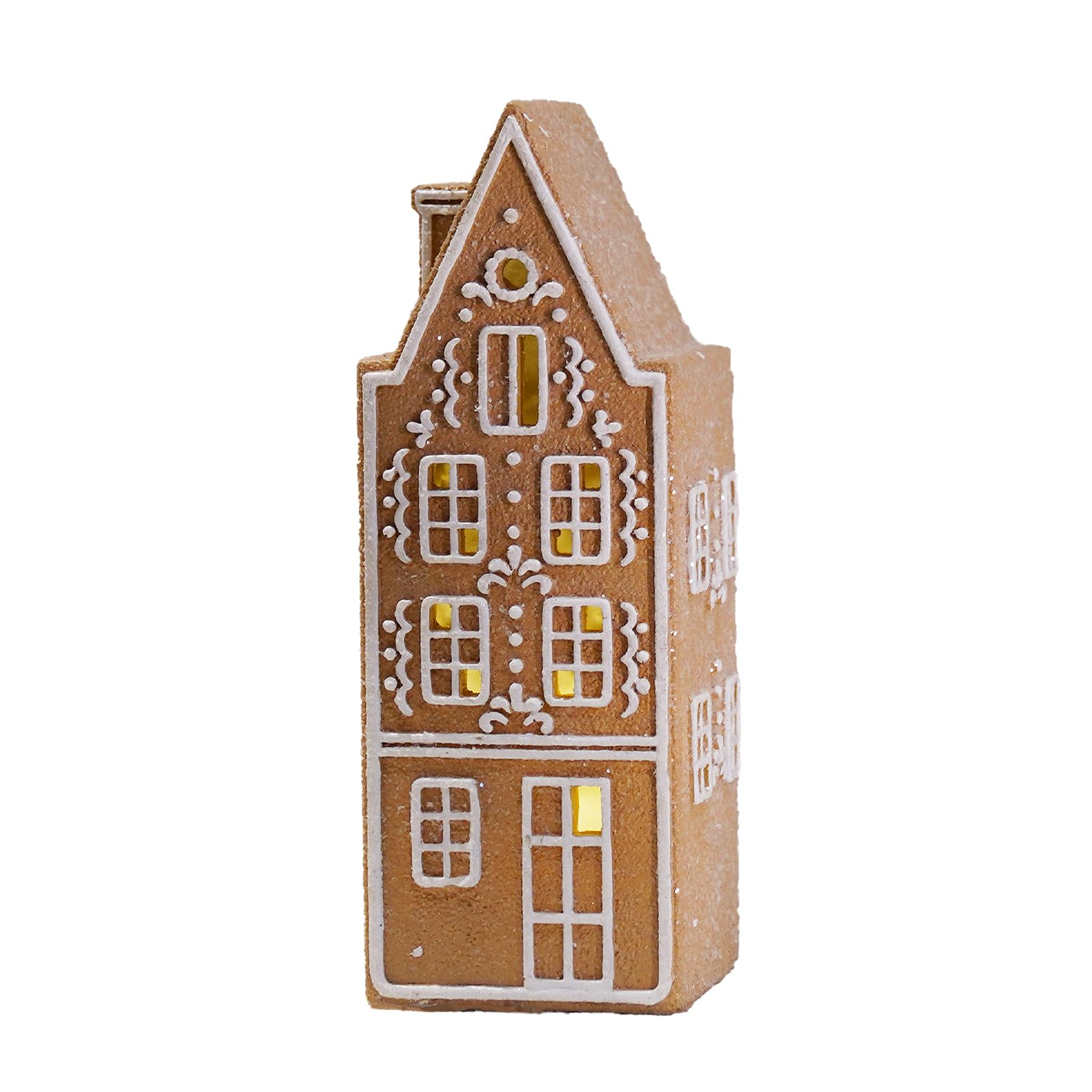 Amazon.com: Cynkeyee Gingerbread Christmas Decorations Collectible ...