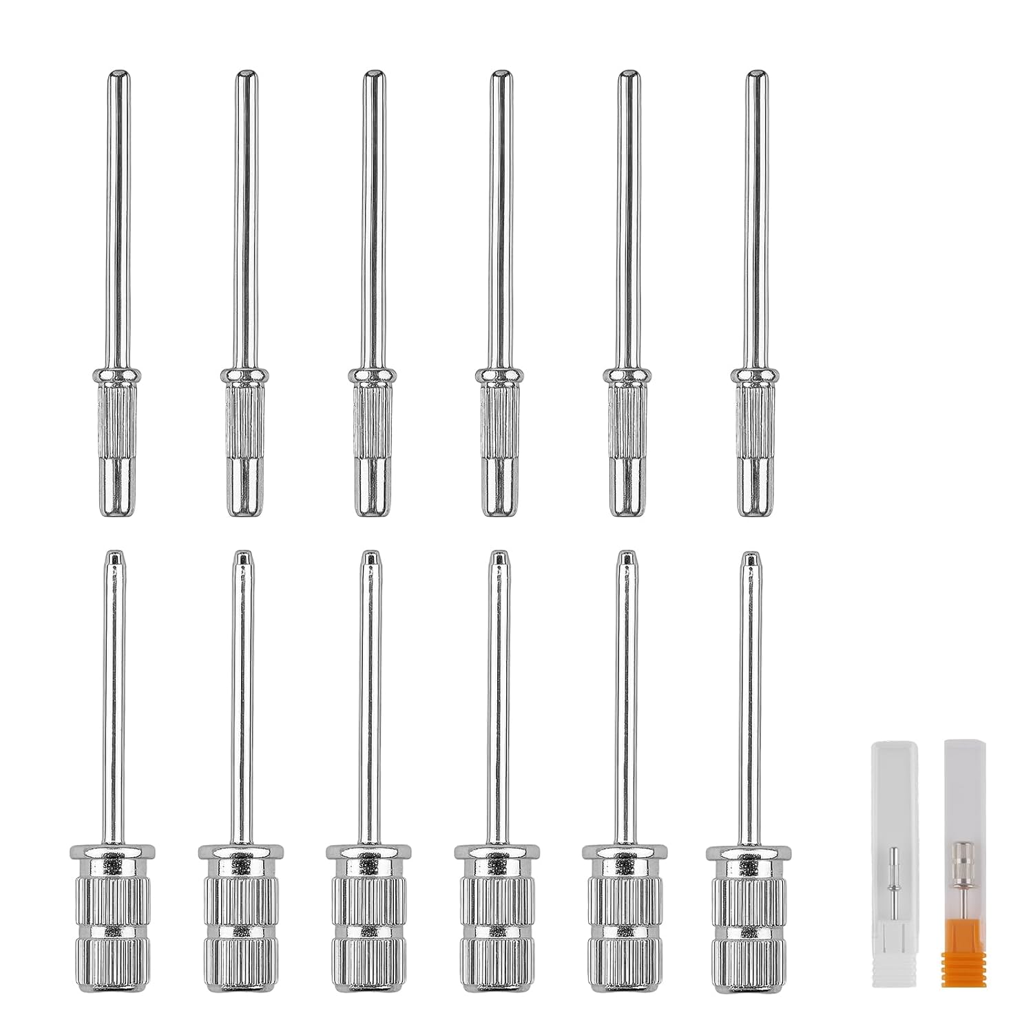Amazon.com: TNJPSEK 12 Pack Mandrel Nail Drill Bits, 3/32 Inch Shank ...