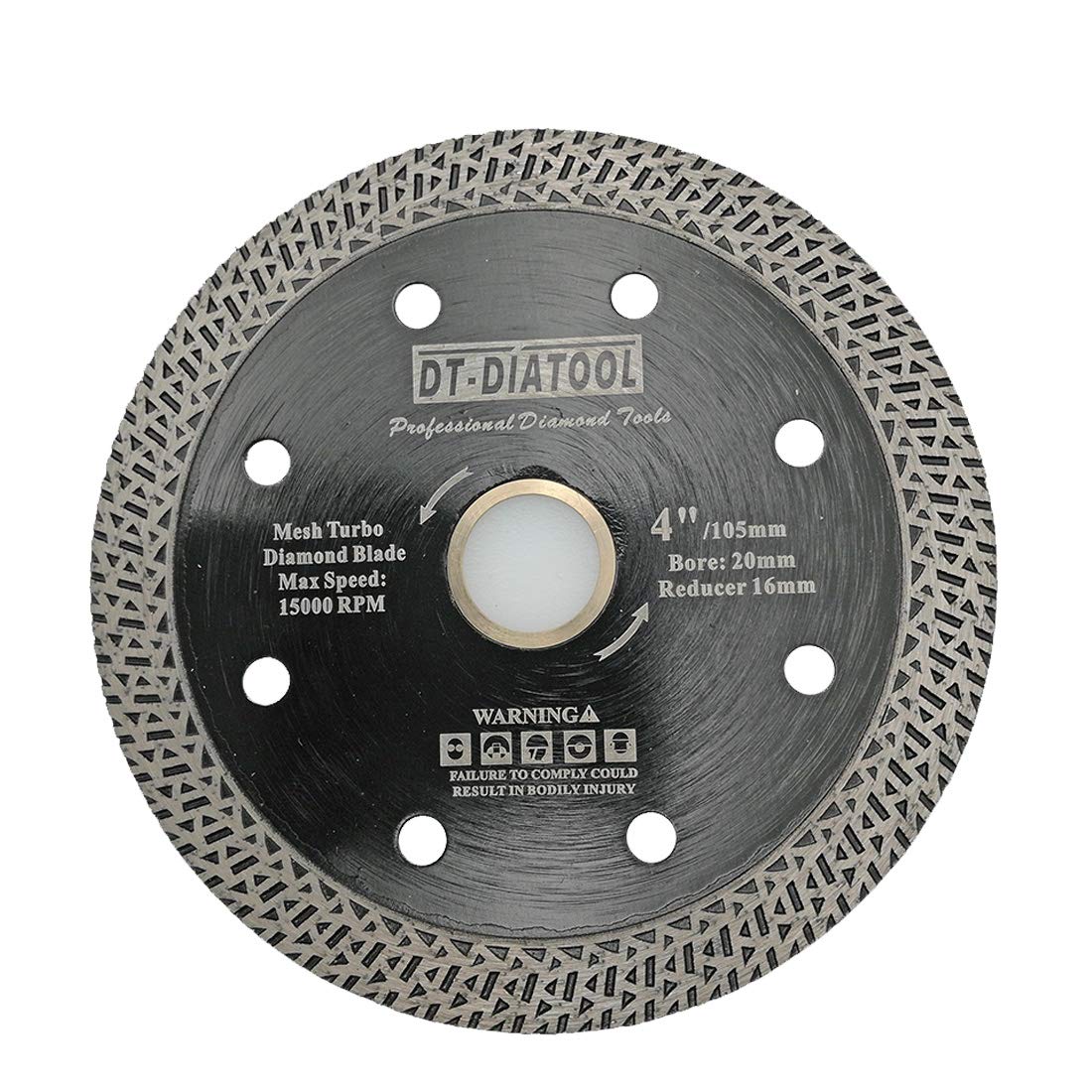 Snapklik.com : DT-DIATOOL Diamond Granite Blade 4 Inch For Marble ...