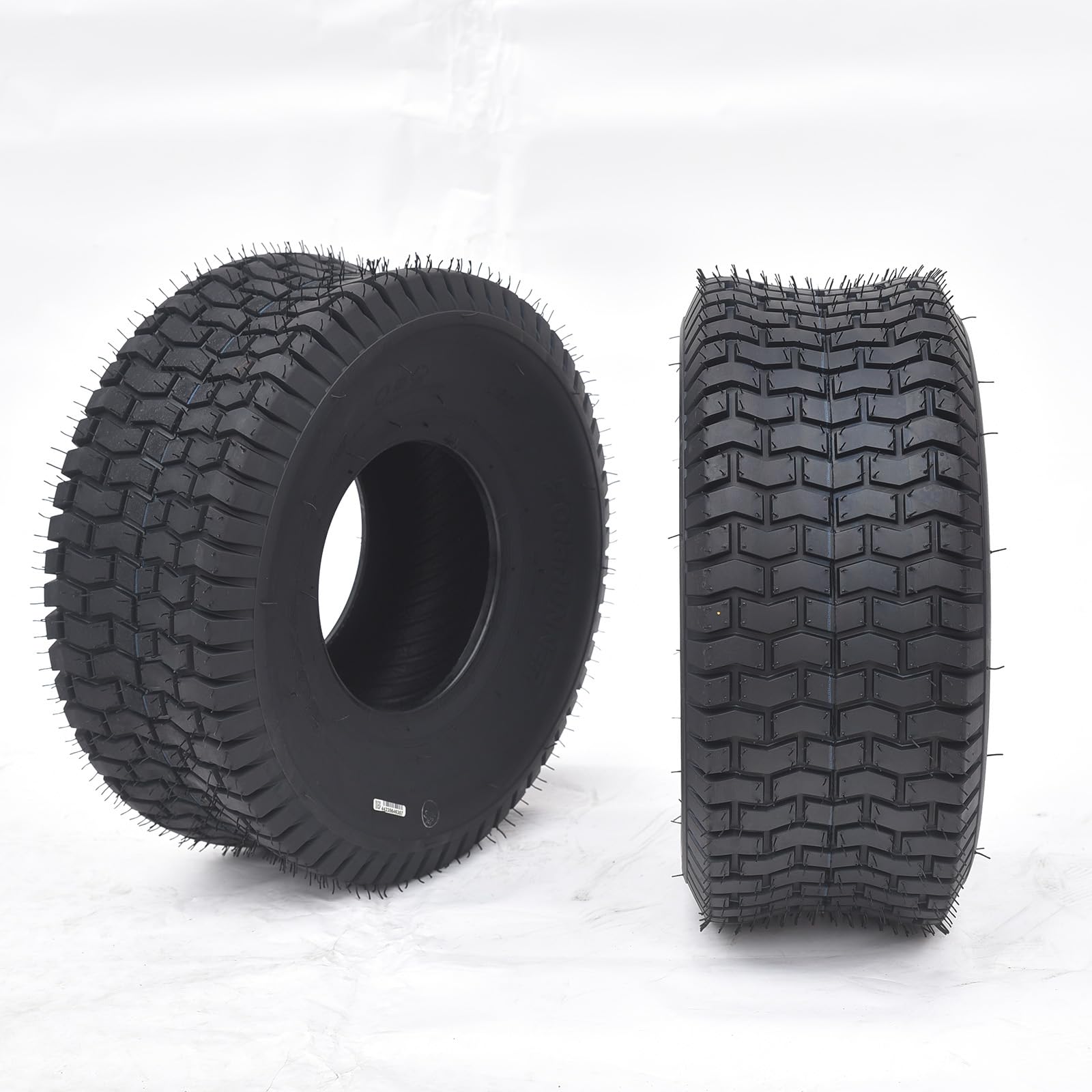 Snapklik.com : Set Of 2 Turf Tire, 16x6.5-8-4PR Lawn Mower Tire ...