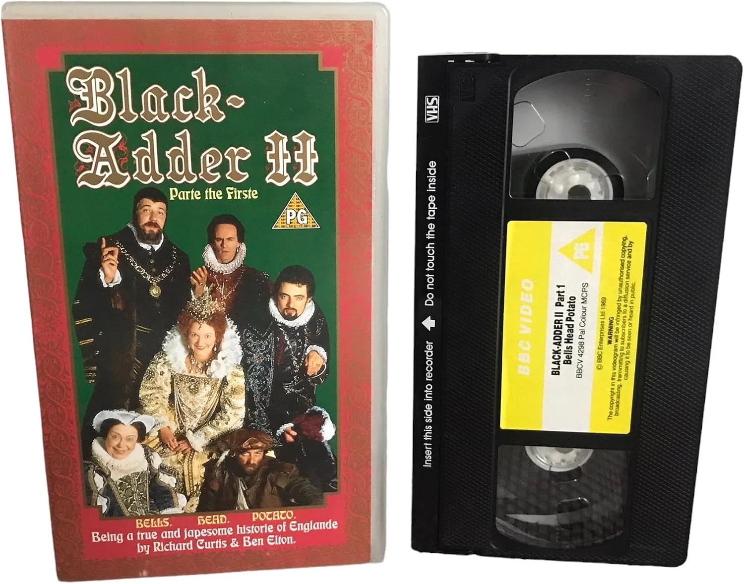 The Black Adder [VHS] : Rowan Atkinson, Brian Blessed, Elspet Gray, Tim ...