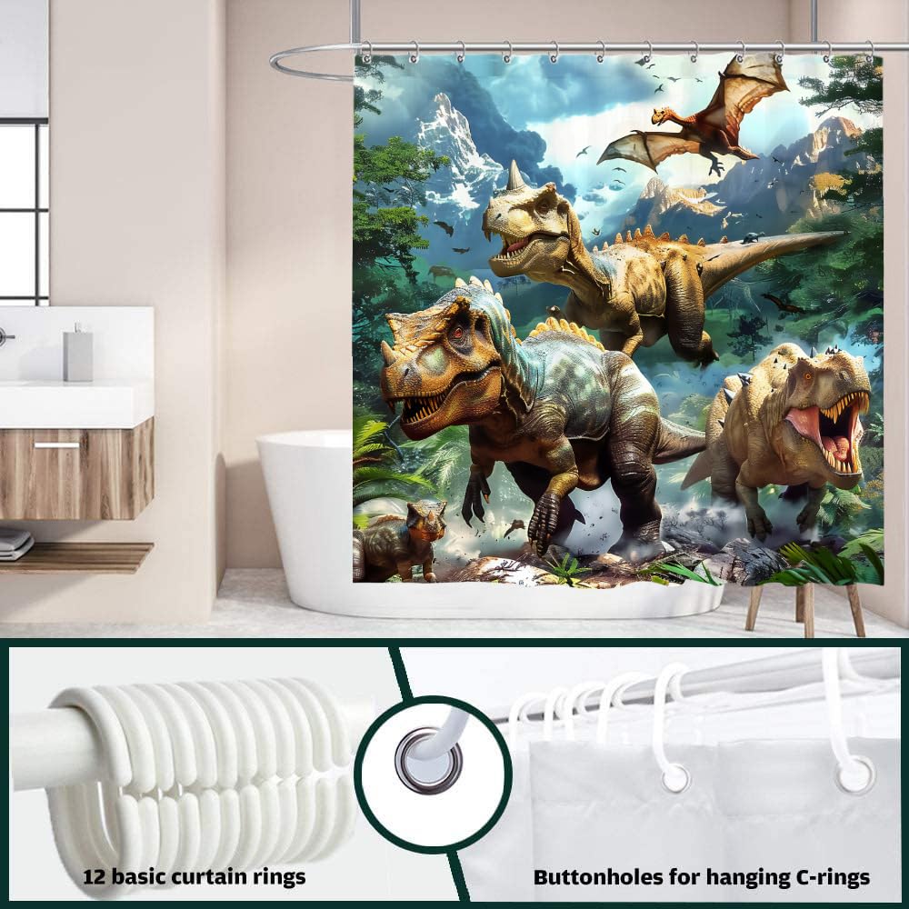 Dinosaur Themed Bathroom