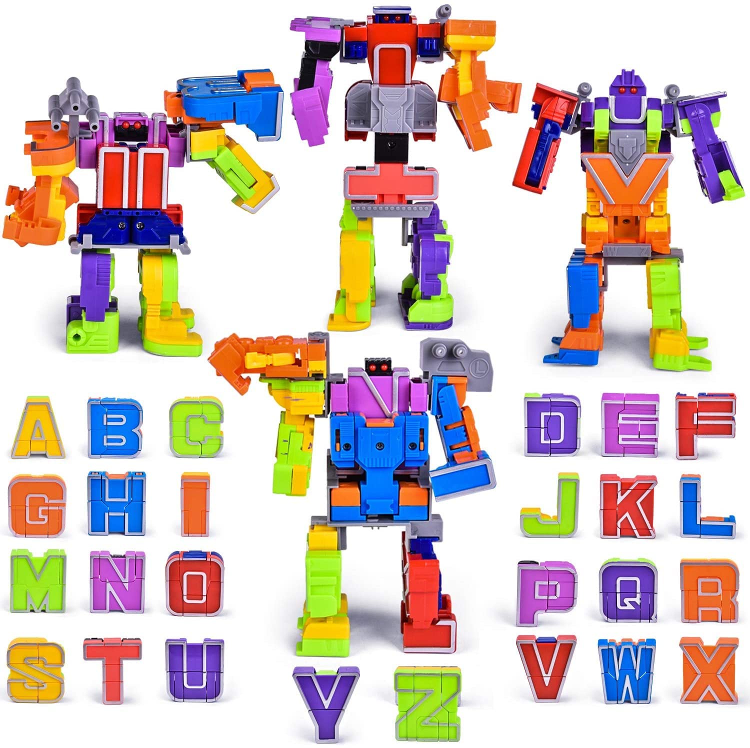 Transformer Alphabet Letters