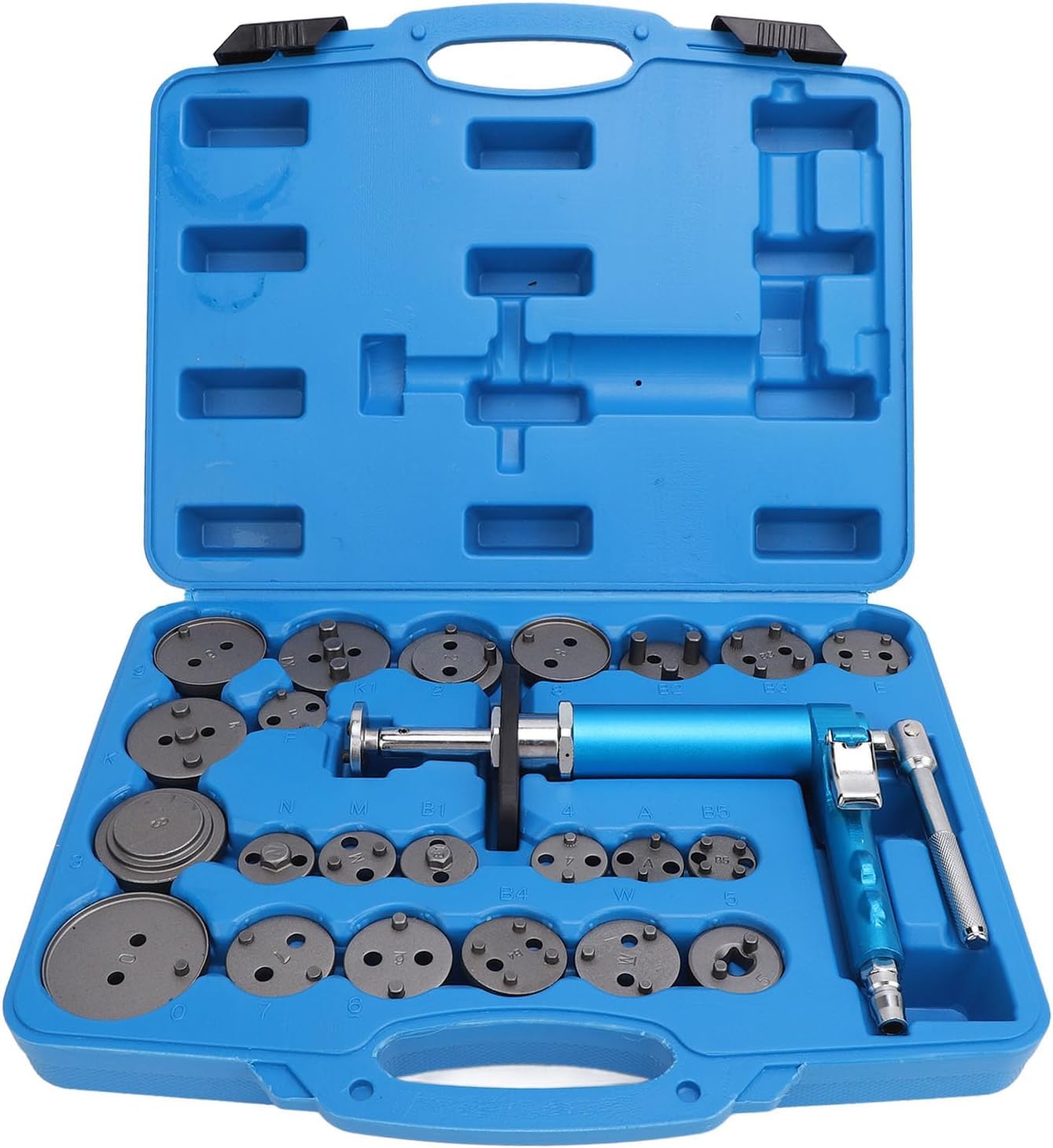 Amazon.com: Fxsomgt Pneumatic Brake Caliper Compression Tool, 24-Piece ...