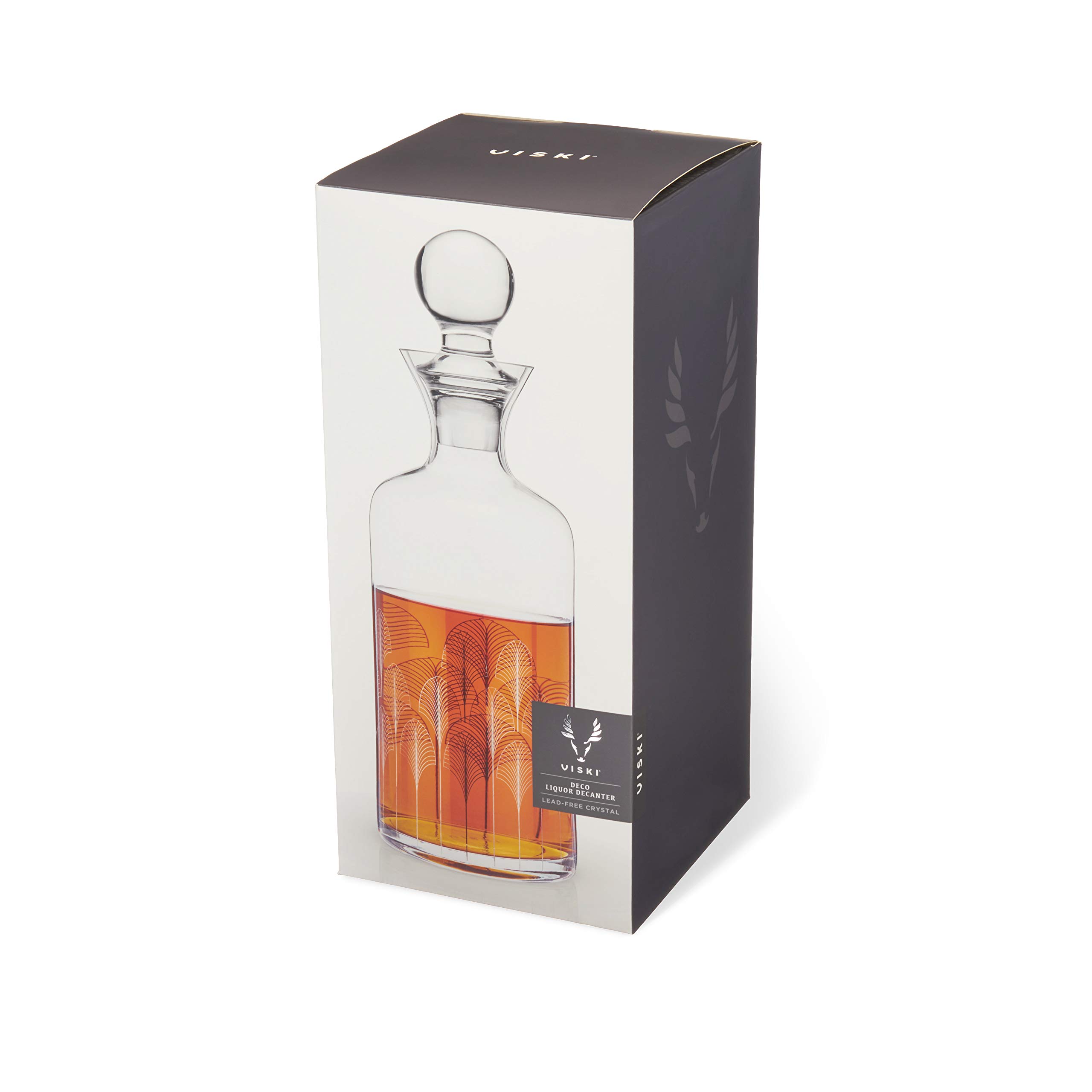 Snapklik.com : Viski Deco Crystal Wine And Whiskey Decanter For Red ...