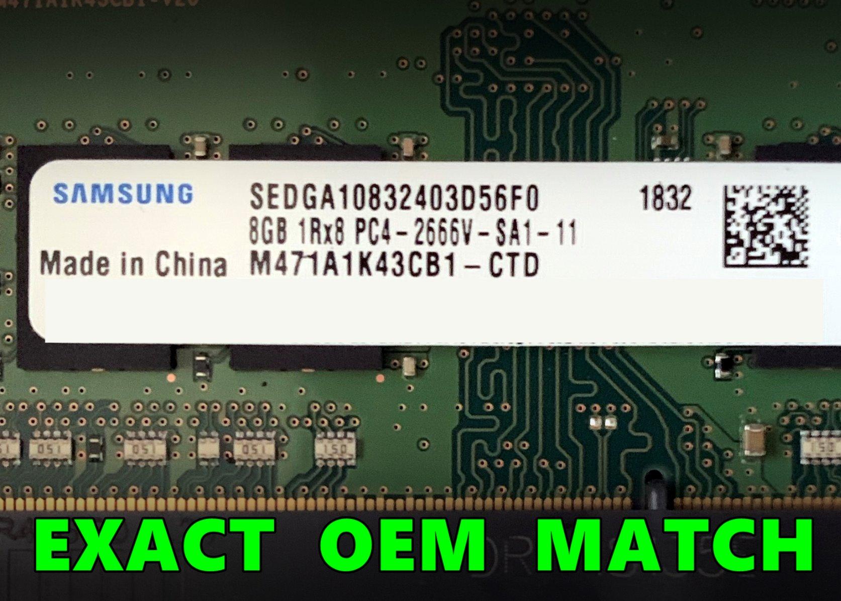 Amazon.com: SAMSUNG 三星 M471A1K43CB1-CTD 2666MHz 記憶體模組(8GB、1 x 8GB、DDR4 ...