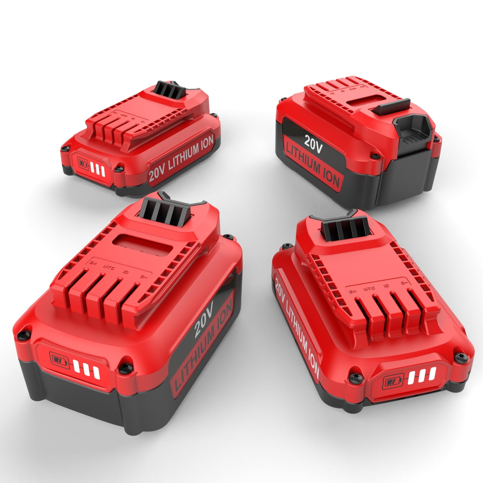 Amazon.com: AYTXTG 4 Pack 20V Batteries Replacement for Craftsman 20v ...