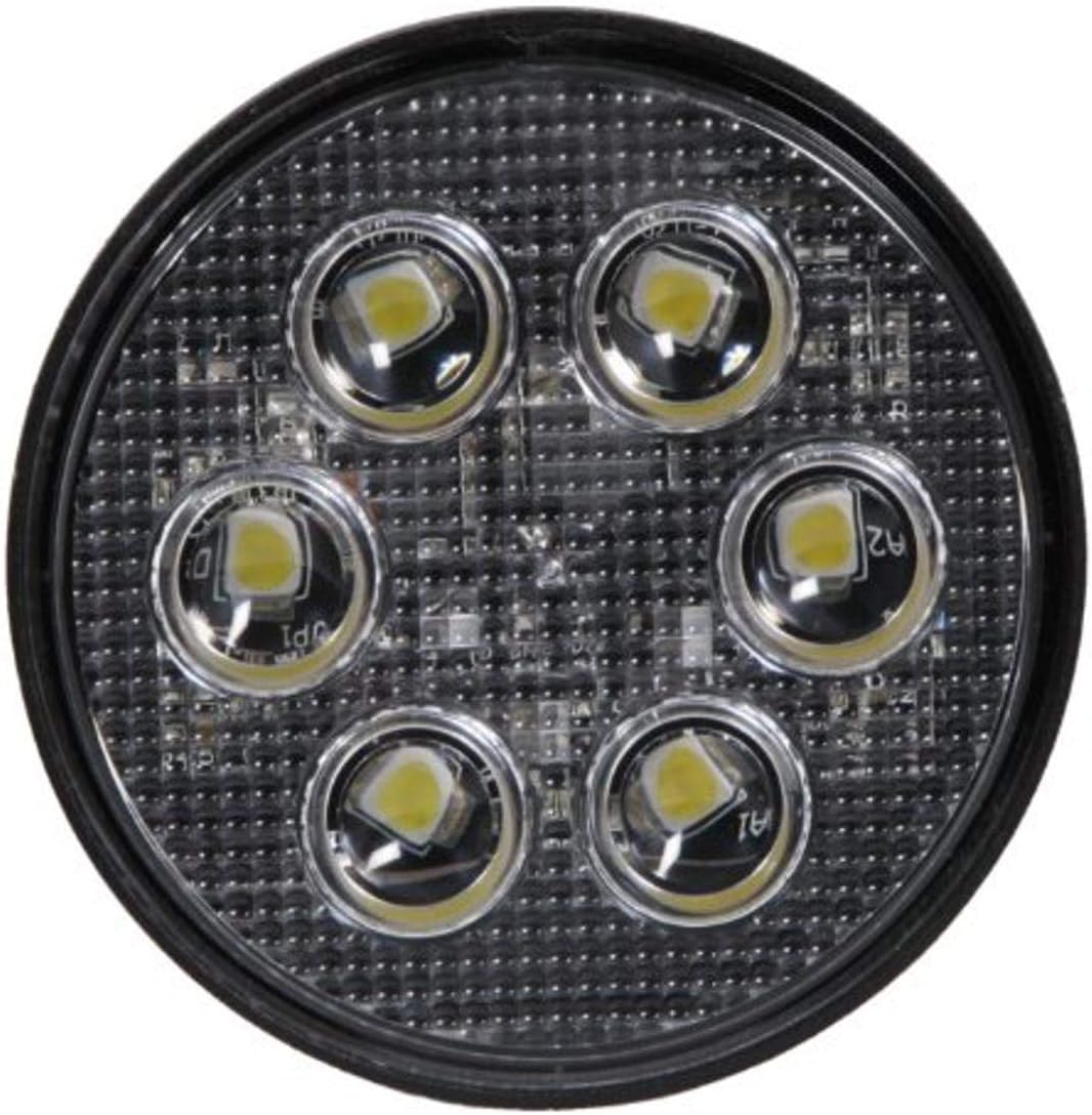 Amazon.com: Maxxima MWL-12 4" Round Flood Beam LED Work Light 750 ...