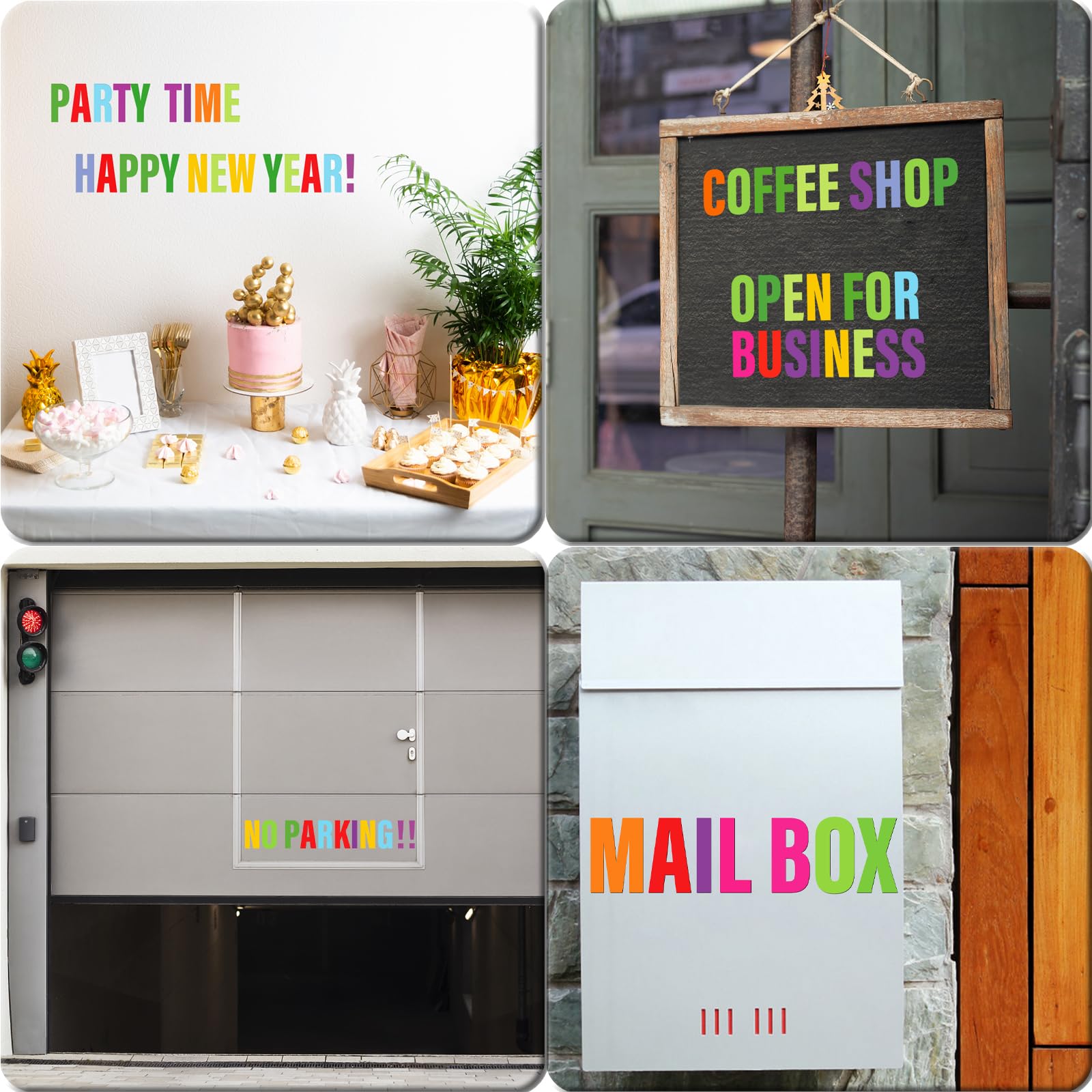 Snapklik.com : Bulletin Board Letter Stickers Alphabet - 220 Pcs 20 ...