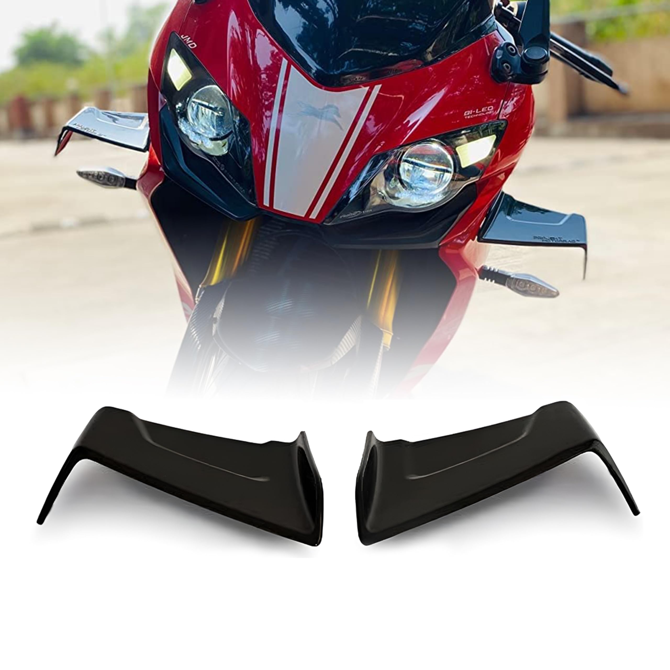 Universal Wind Fairing Motorcycle Universal Motorcycle Bike 7''