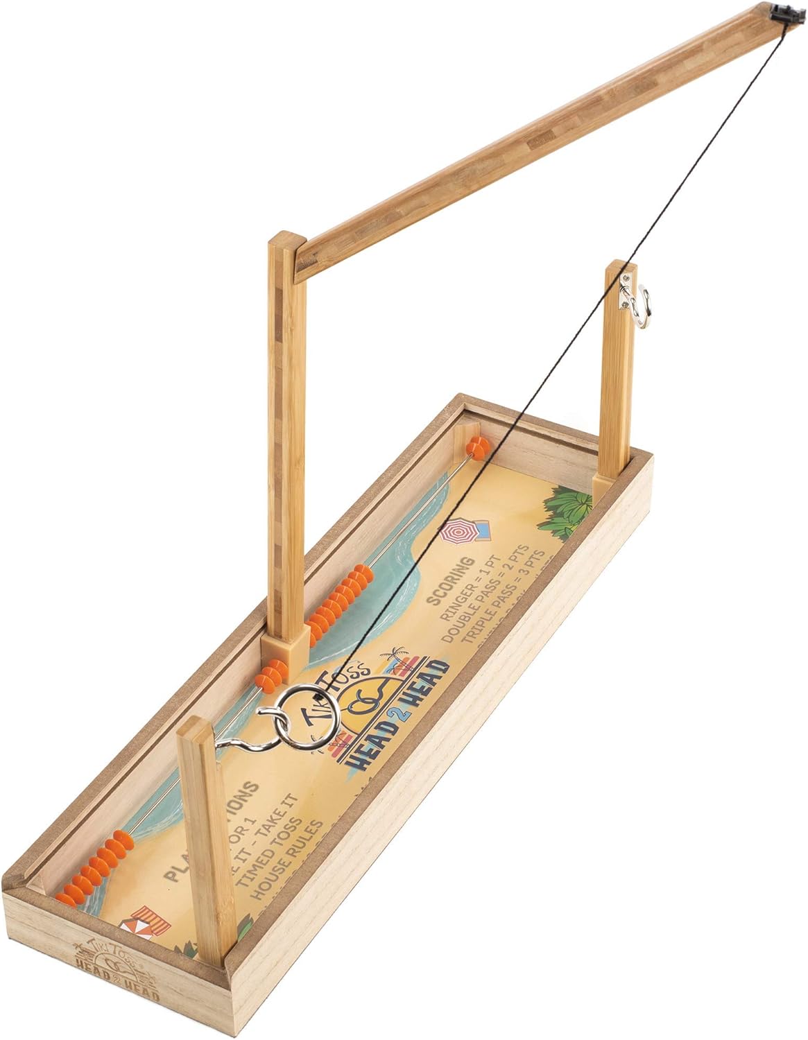 Tiki Toss Ring Toss Game - 20 Zoll Desktop Edition - Haken und Ring Spiele mit Schnur und Haken für den Innenbereich, Männerhöhle Dekor & Stuff, Geschenke für Männer - Holz : Amazon.de: Spielzeug tiki-toss-ring-toss-game-20-zoll-desktop-edition-haken-und-ring-spiele-mit-schnur-und-haken-f-r-den-innenbereich-m-nnerh-hle-dekor-stuff-geschenke-f-r-m-nner-holz-amazon-de-spielzeug