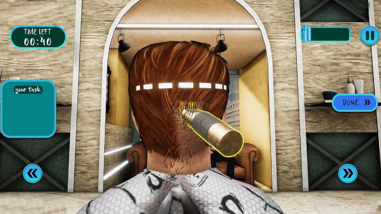 My Virtual Hair Dresser: Baber Shop Beard Maker 2024 Simulator Games ...