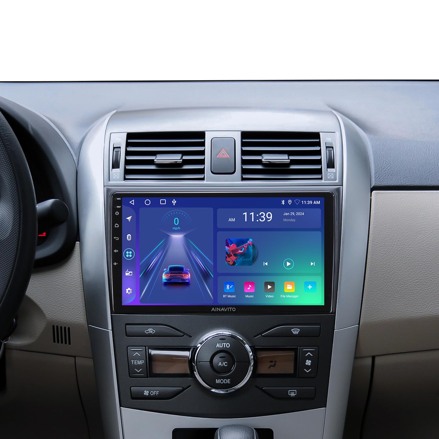 Pantalla Para Corolla 2010 Naifay 9" For Toyota Corolla 2009-2013 ...