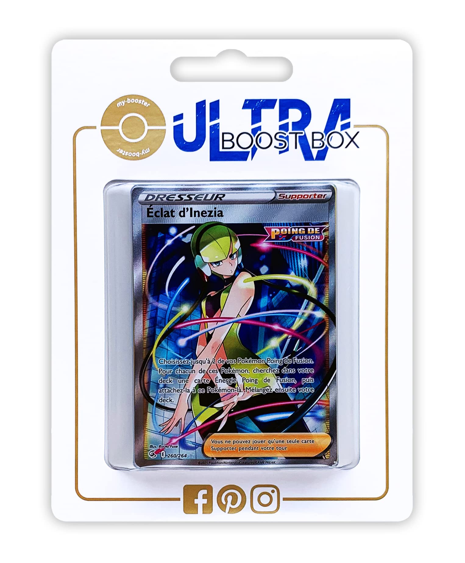 Buy Éclat d’Inezia (Elesa's Sparkle) 260/264 Fusion Strike Full Art ...