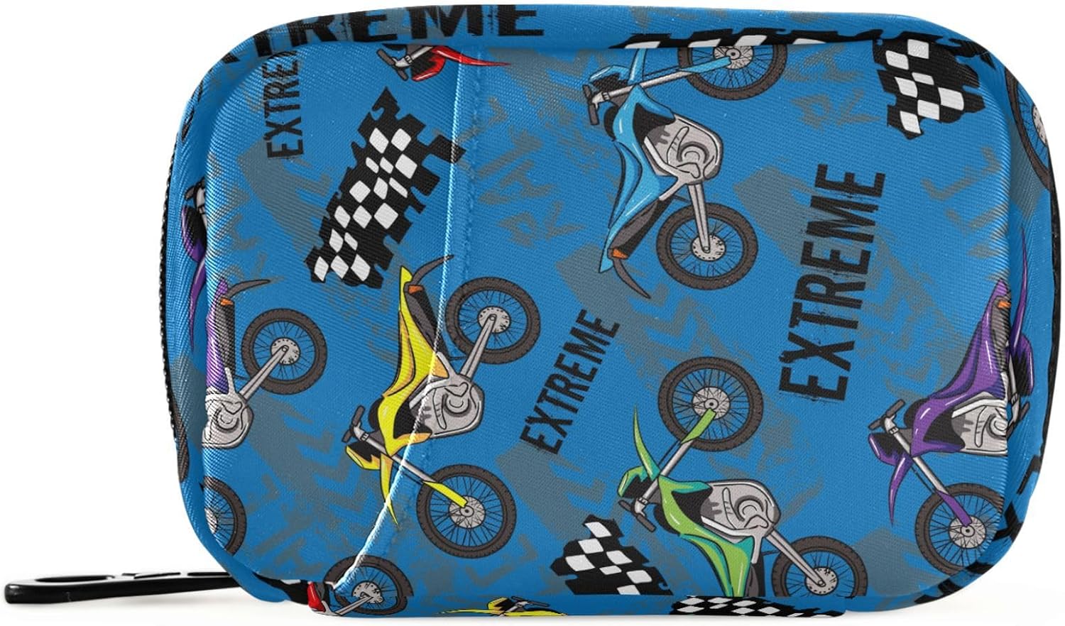 Amazon.com: Motorcycles Travel Pill Organizer Case Weekly Portable Pill ...