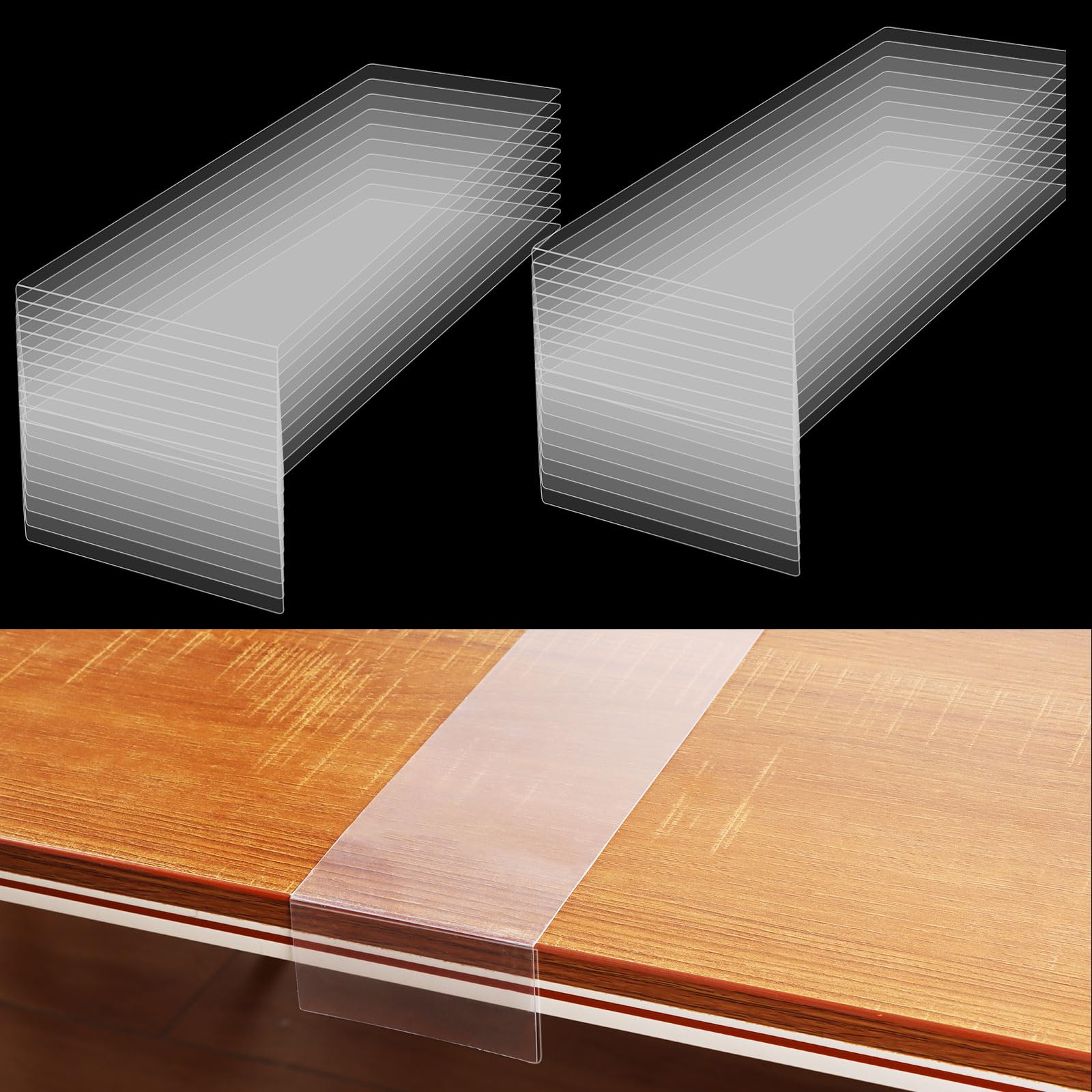 Amazon.com : MUXHEL 30 Pcs Movable Shelf Label Holders, 9"x3"x1.5 ...