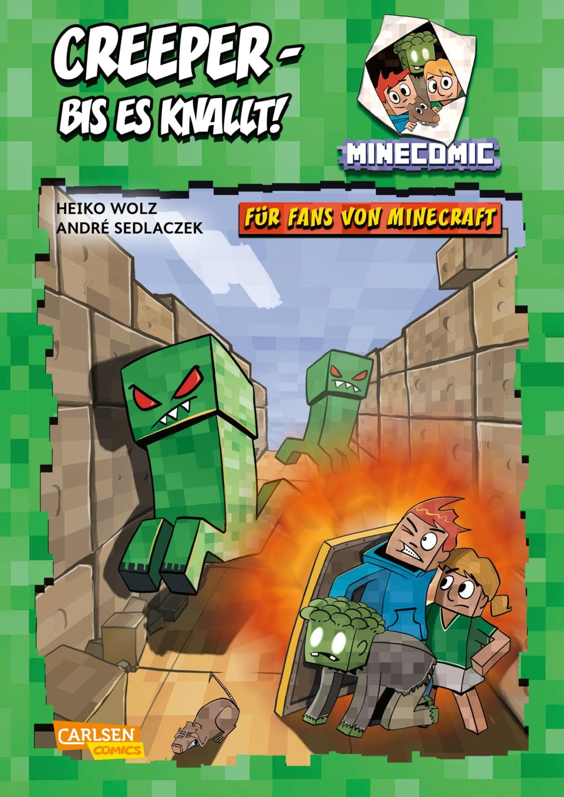 Minecraft: Creeper – bis es knallt!: MINECOMIC 1 | Comic für Fans von ...