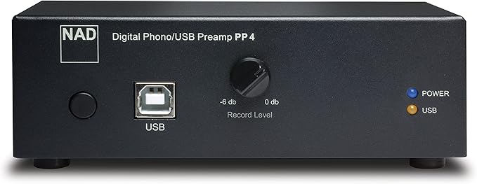 NAD PP4 Digital Phono USB Preamplifier : Amazon.co.uk: Electronics & Photo