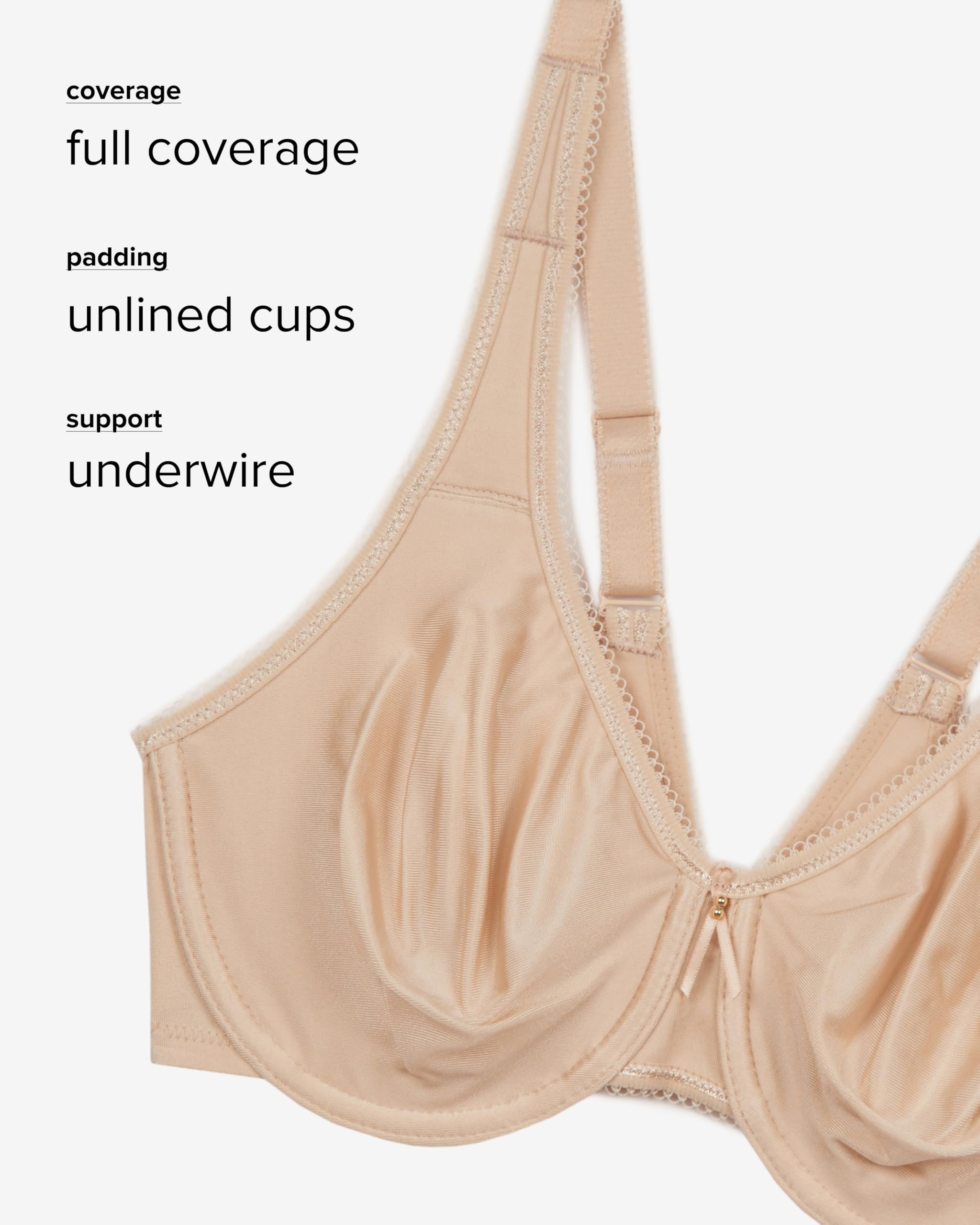Snapklik.com : Wacoal Womens Basic Beauty Unlined Full Figure Underwire Bra