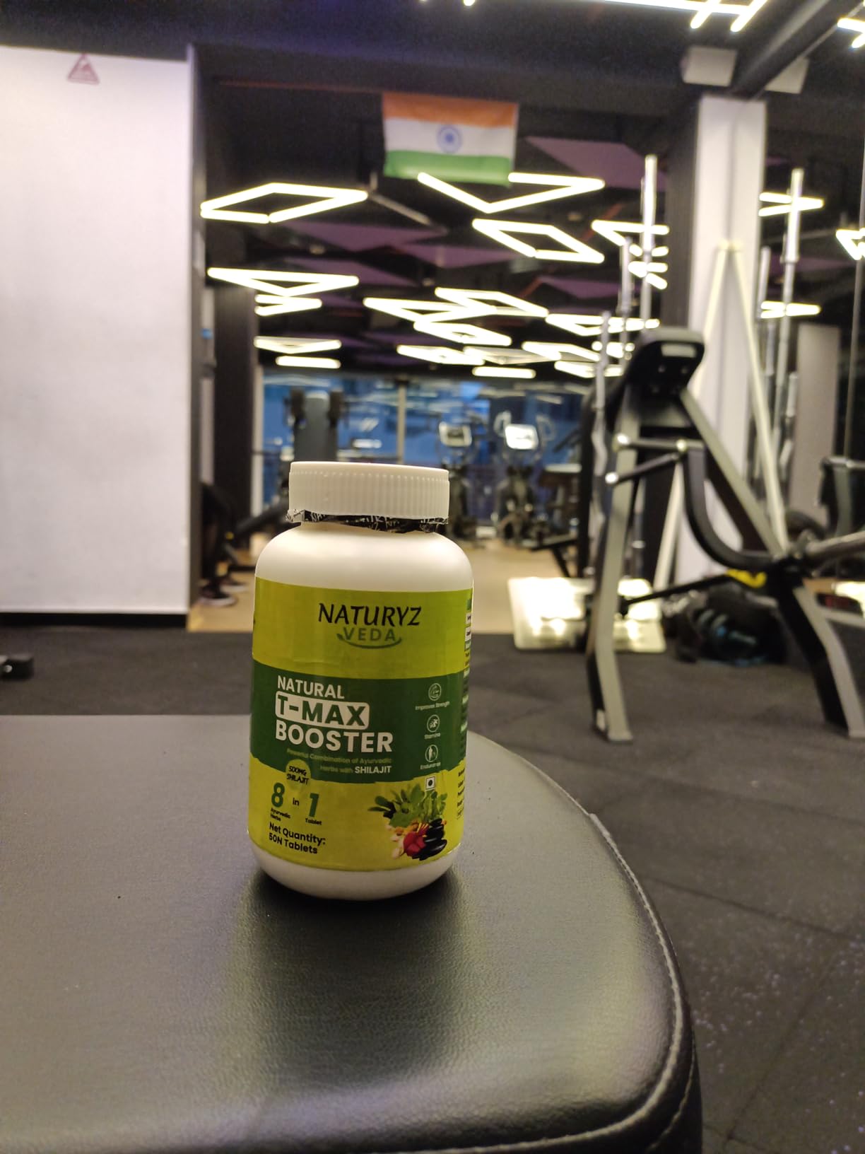 Naturyz VEDA Natural T-MAX Booster with 8 Ayurvedic Herbs | Highest ...