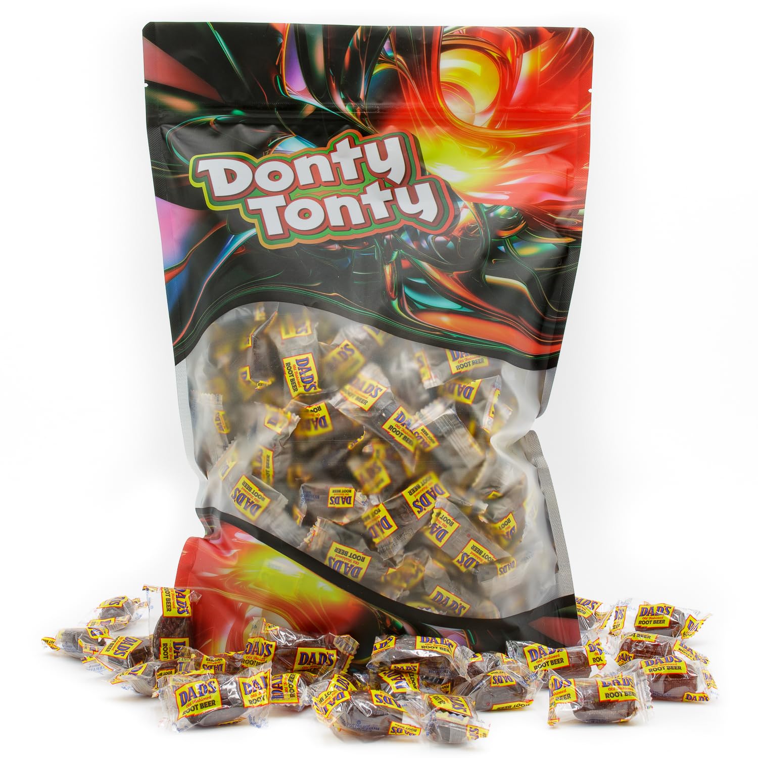 Snapklik.com : DADS ROOT BEER BARRELS Hard Candy 5 Lb Bulk Caramels Bag