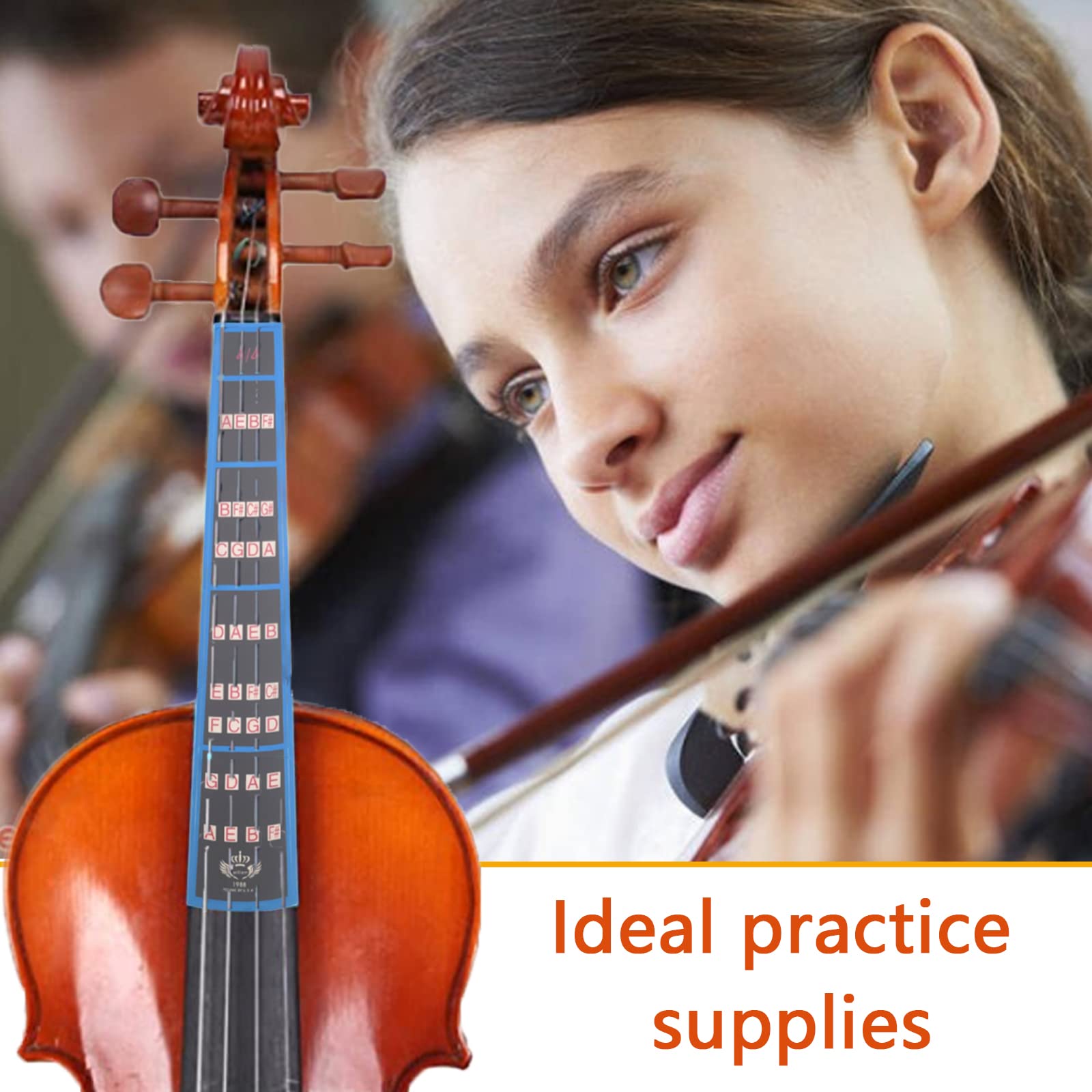 Snapklik.com : Cheerock 3Pcs Violin Finger Guide 4/4 Violin Fretboard ...