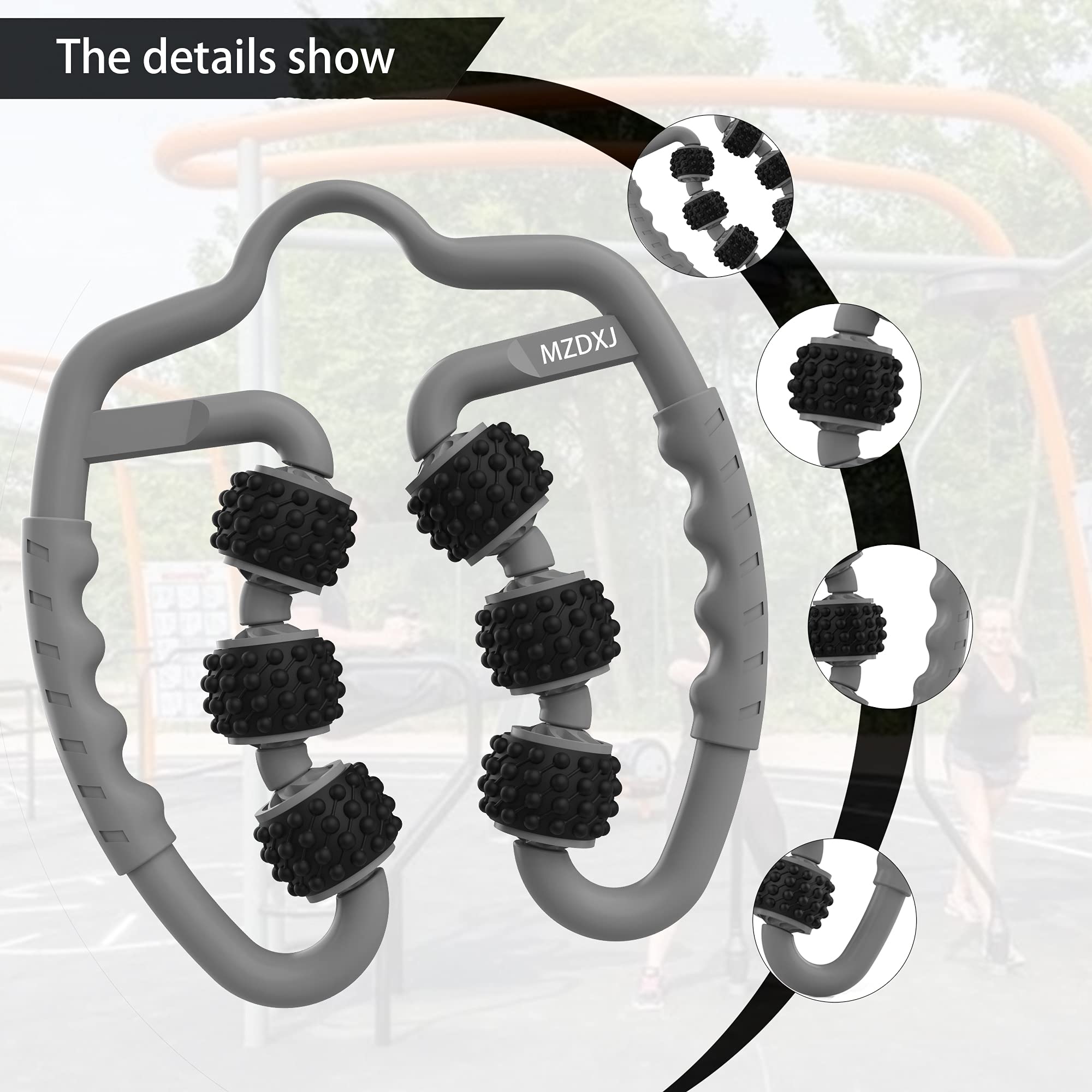 Snapklik.com : MZDXJ Cellulite Massage Tool Muscle Roller - Deep Fascia ...