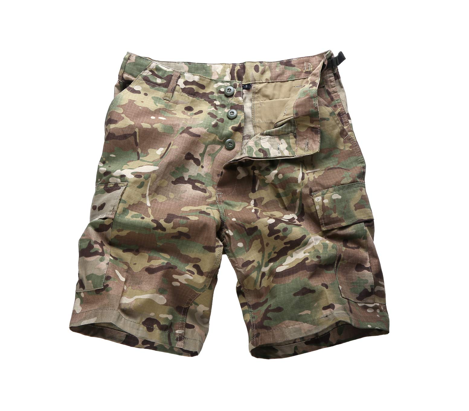 Snapklik.com : Backbone Mens Army Military Combat Camo BDU Shorts ...