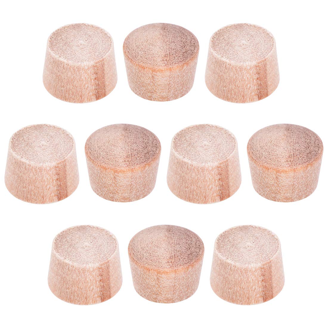 Amazon.com: uxcell Wood Button Top Plugs 9/25 Inch Cherry Hardwood ...