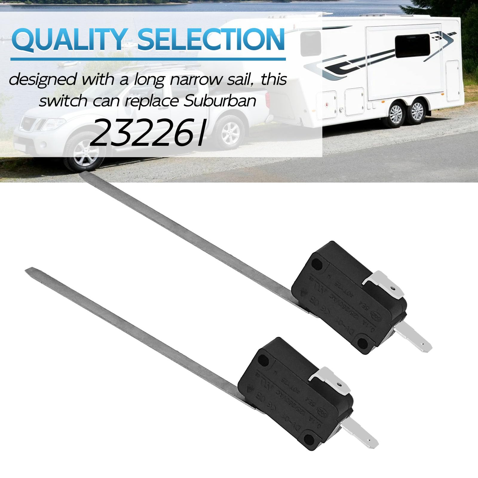 Snapklik.com : Zreneyfex 2Pcs 232261 Sail Switch