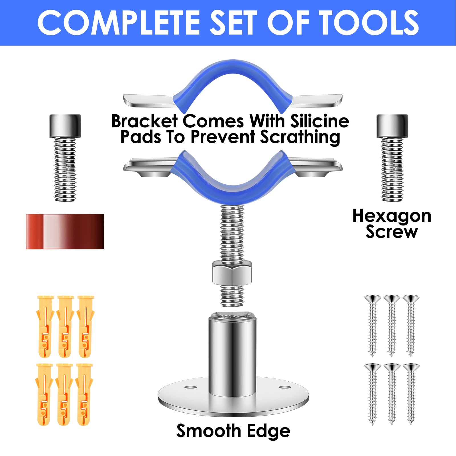 Water Pipe Wall Bracket