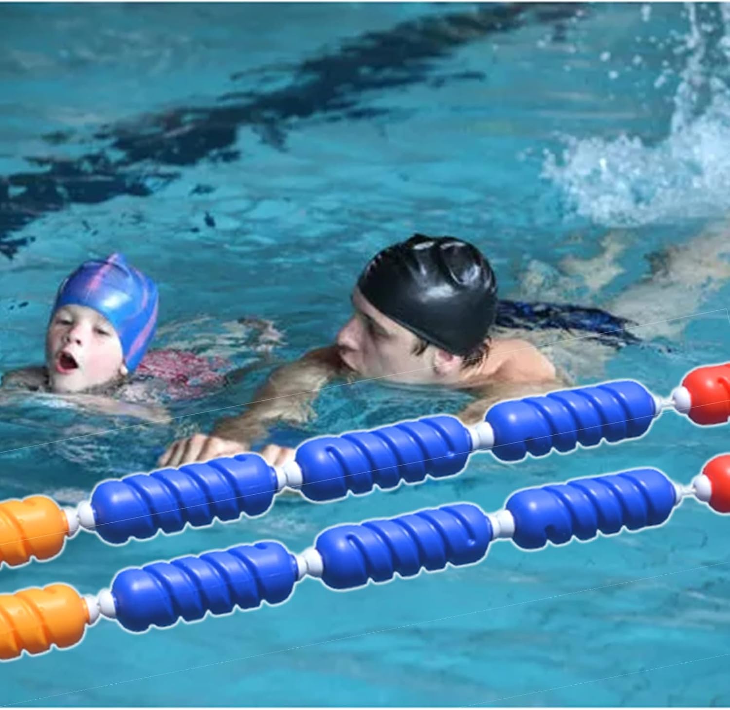 Pool Safety Rope, Pool Rope Pool Divider Floats with Rope, Pools Lane ...