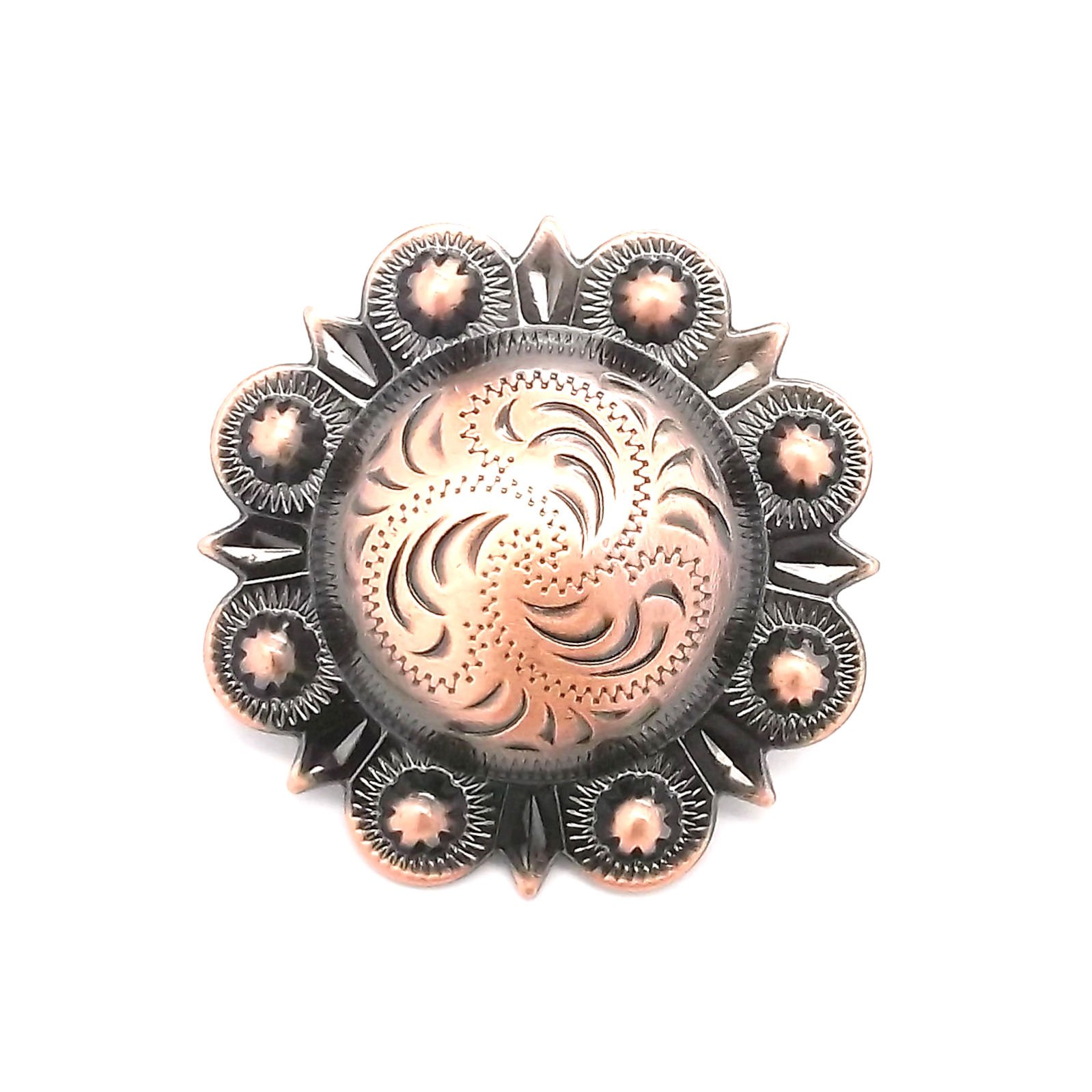 Antique Copper Conchos