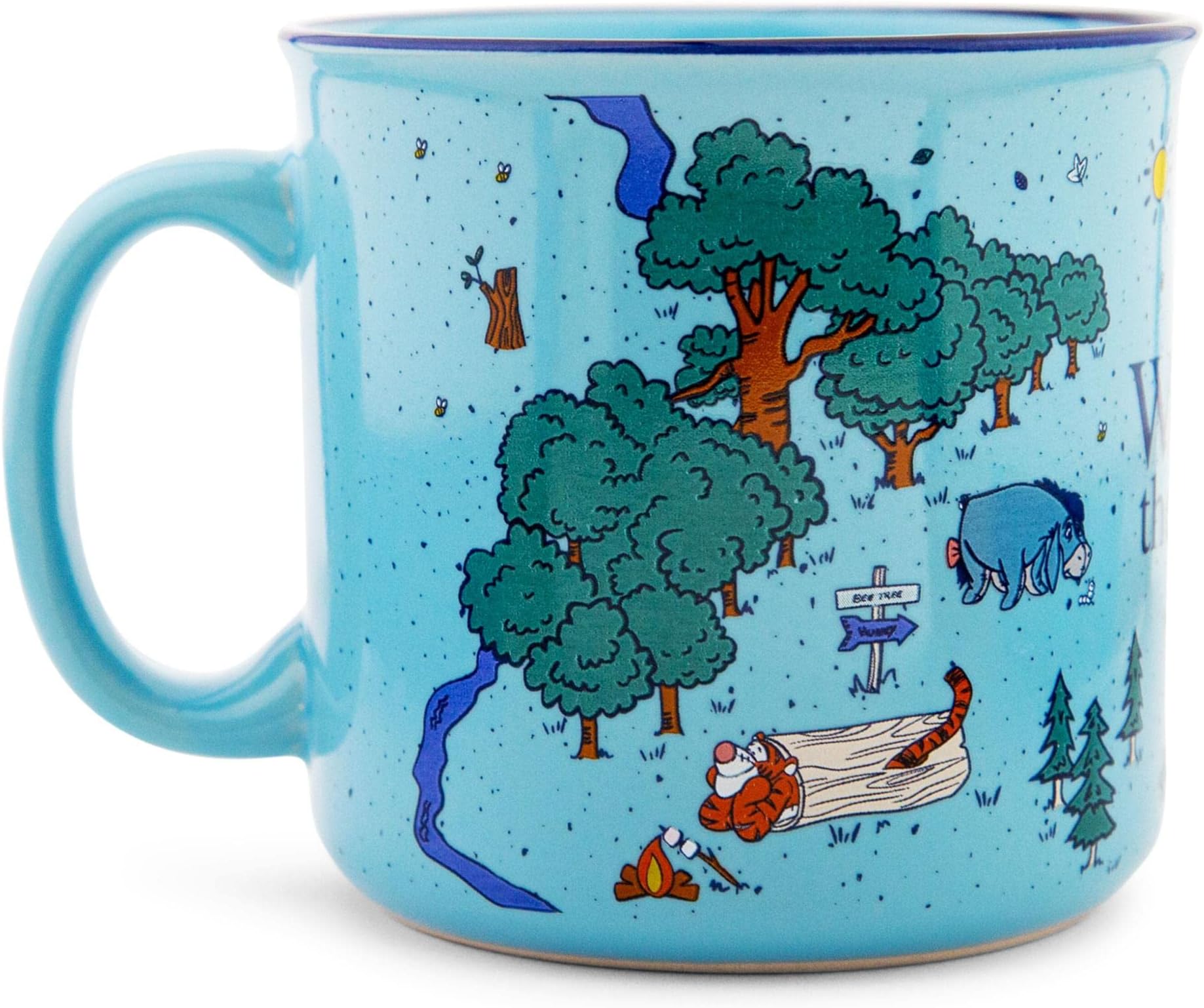 Amazon.com | Disney Winnie the Pooh Stuck in Tree Ceramic Coffee Cup ...