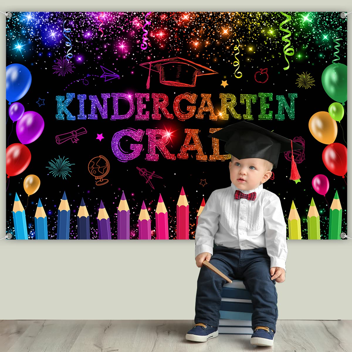Snapklik.com : Kindergarten Graduate Banner- Large Kindergarten ...