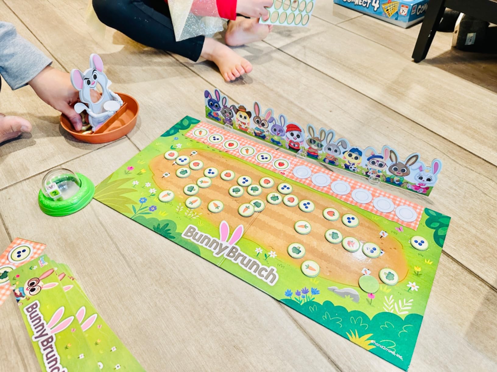 Amazon.com: hand2mind Bunny Brunch Board Game, Pattern Game ...