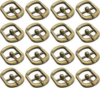 Amazon.com: uxcell 30Pcs Metal Roller Buckles, 7mm - 0.28" Rectangle ...