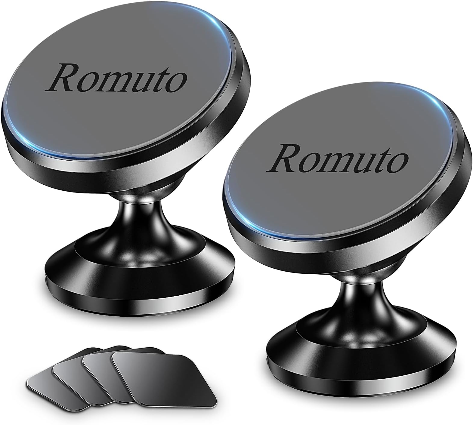 Amazon.com: 【 2-Pack 】 Magnetic Phone Holder for Car Dashboard【Strong ...