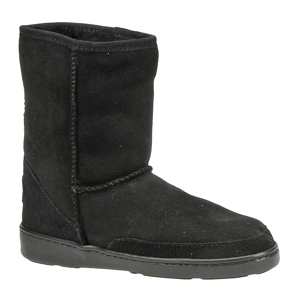 Amazon.com | Minnetonka Women's Short Pug Boot,Black,9 M US | Snow Boots