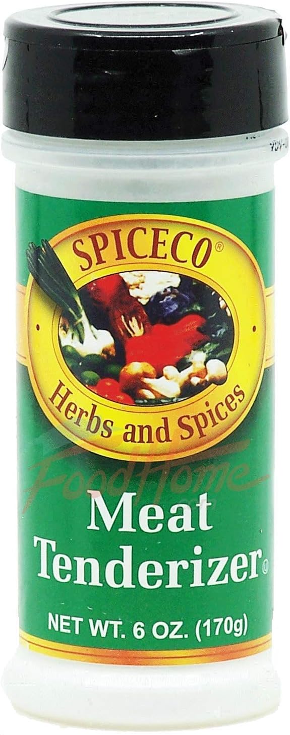 Amazon.com : SpiceCo meat tenderizer 6-ounce plastic shaker (pack of 1 ...