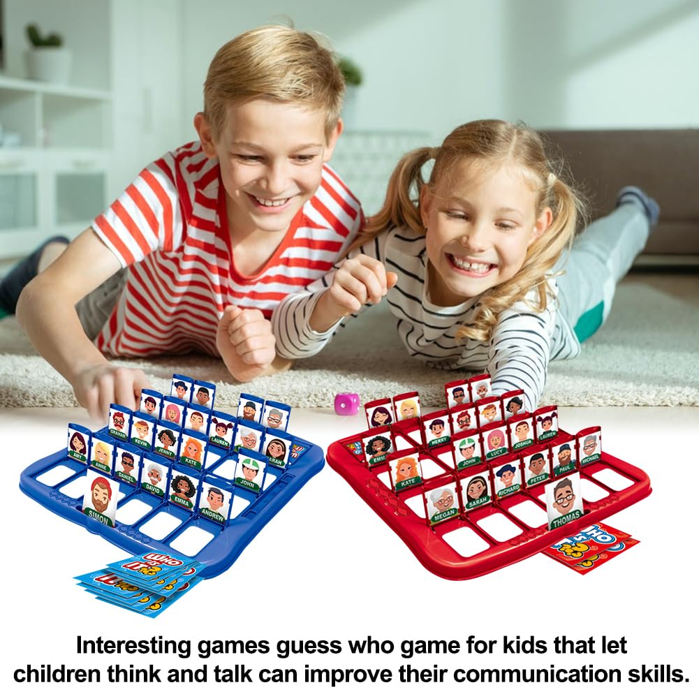 Guess Who I Am Game, Funny Family Guessing Game, Guess Who Board Game ...