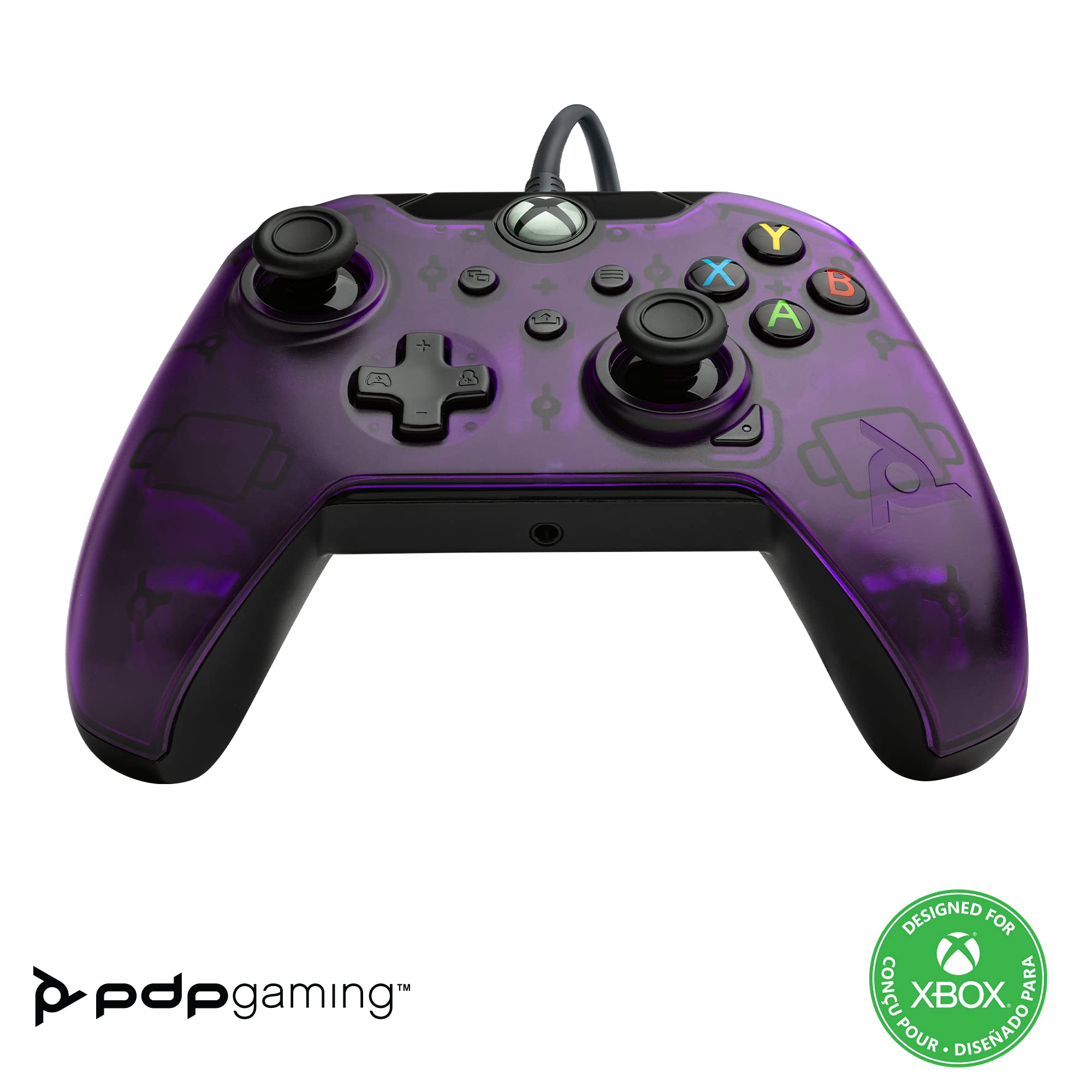 PDP PDP Gaming Wired Controller: Purple - Xbox Series X|S, Xbox One, PC ...